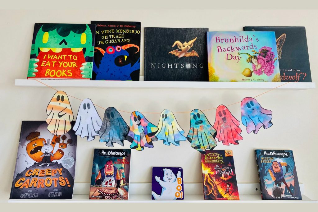 Imprimibles De Fantasmas De Halloween Seamless Pattern For Halloween.